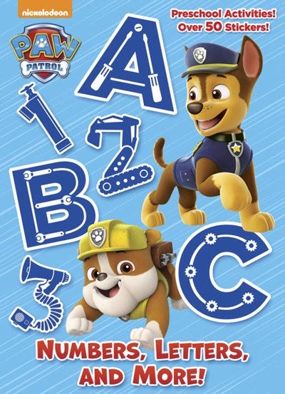 PAW Patrol - Numbers, Letters, and More! - M564 | Main Street Book Fairs