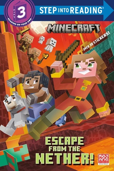 Minecraft Escape from the Nether: Step into Reading L3 - H023 | Main ...